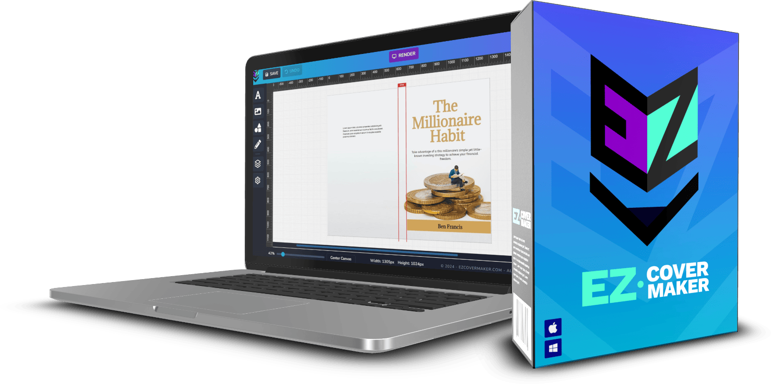 EZ Cover Maker Can Help You Make One-Of-A-Kind eCovers With Almost No Experience.